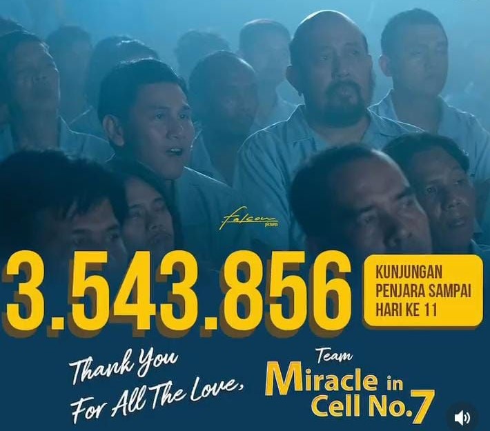 11 Days Release, Movie Miracle In Cell No. 7 Reaches 3.5 Million ...